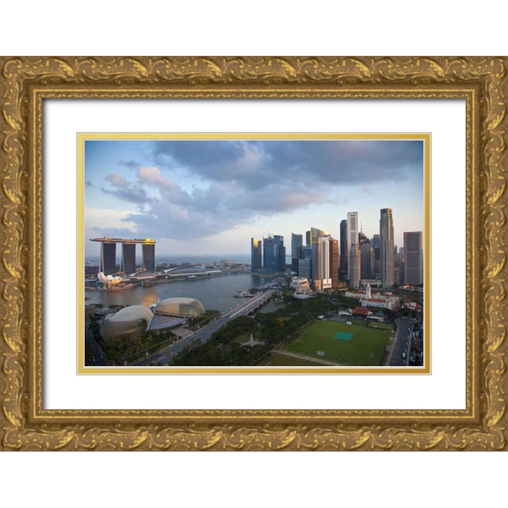 Zuckerman, Jim 14x11 Gold Ornate Wood Framed with Double Matting Museum ...