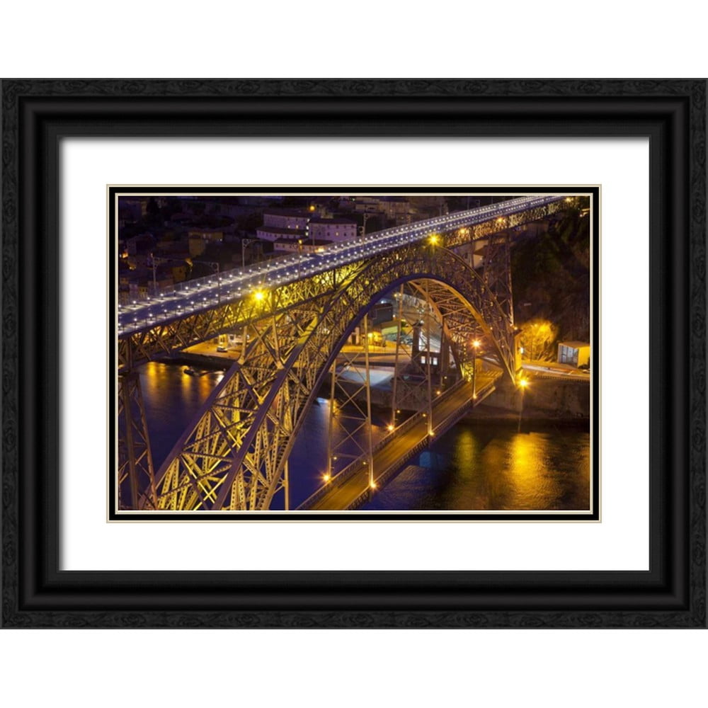 Zuckerman, Jim 18x13 Black Ornate Wood Framed with Double Matting ...