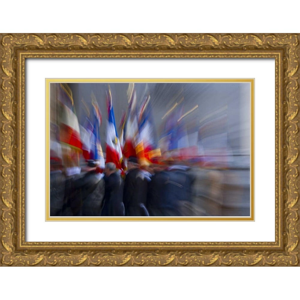 Zuckerman, Jim 18x13 Gold Ornate Wood Framed with Double Matting Museum ...