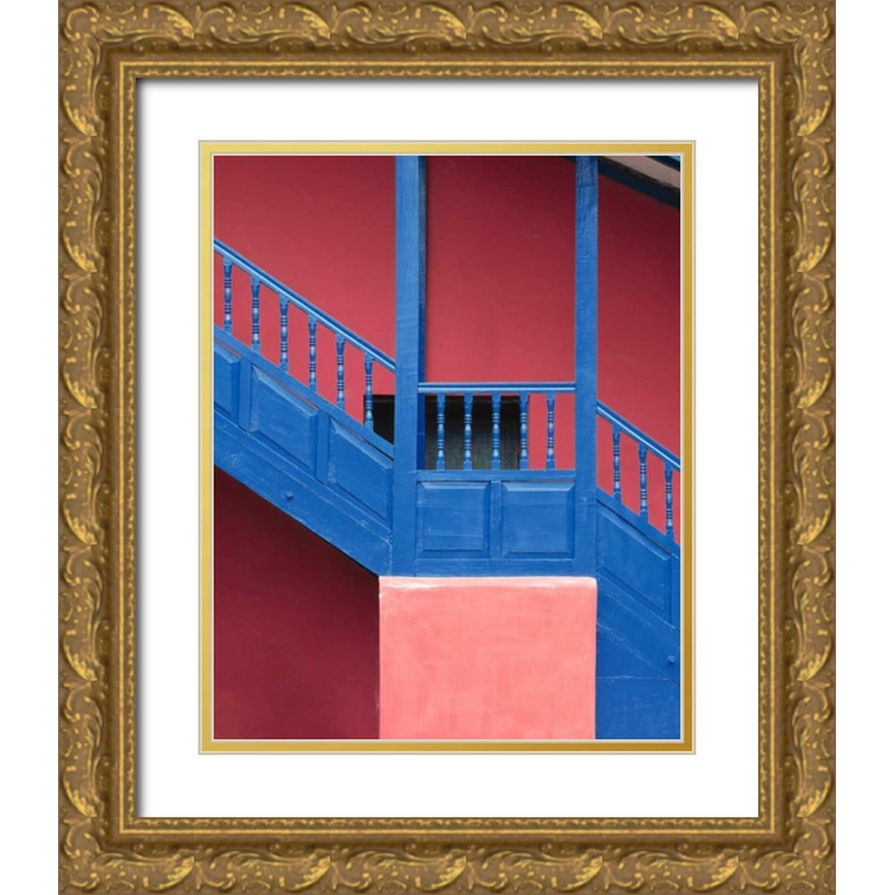 Zuckerman, Jim 26x32 Gold Ornate Wood Framed with Double Matting Museum ...