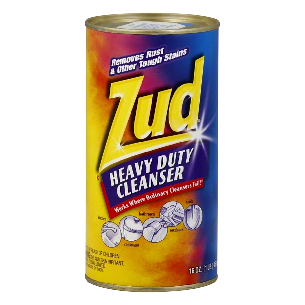 ZUD Heavy Duty Powder Cleaning Agent, All-Purpose Cleaners, 16 Ounce ...