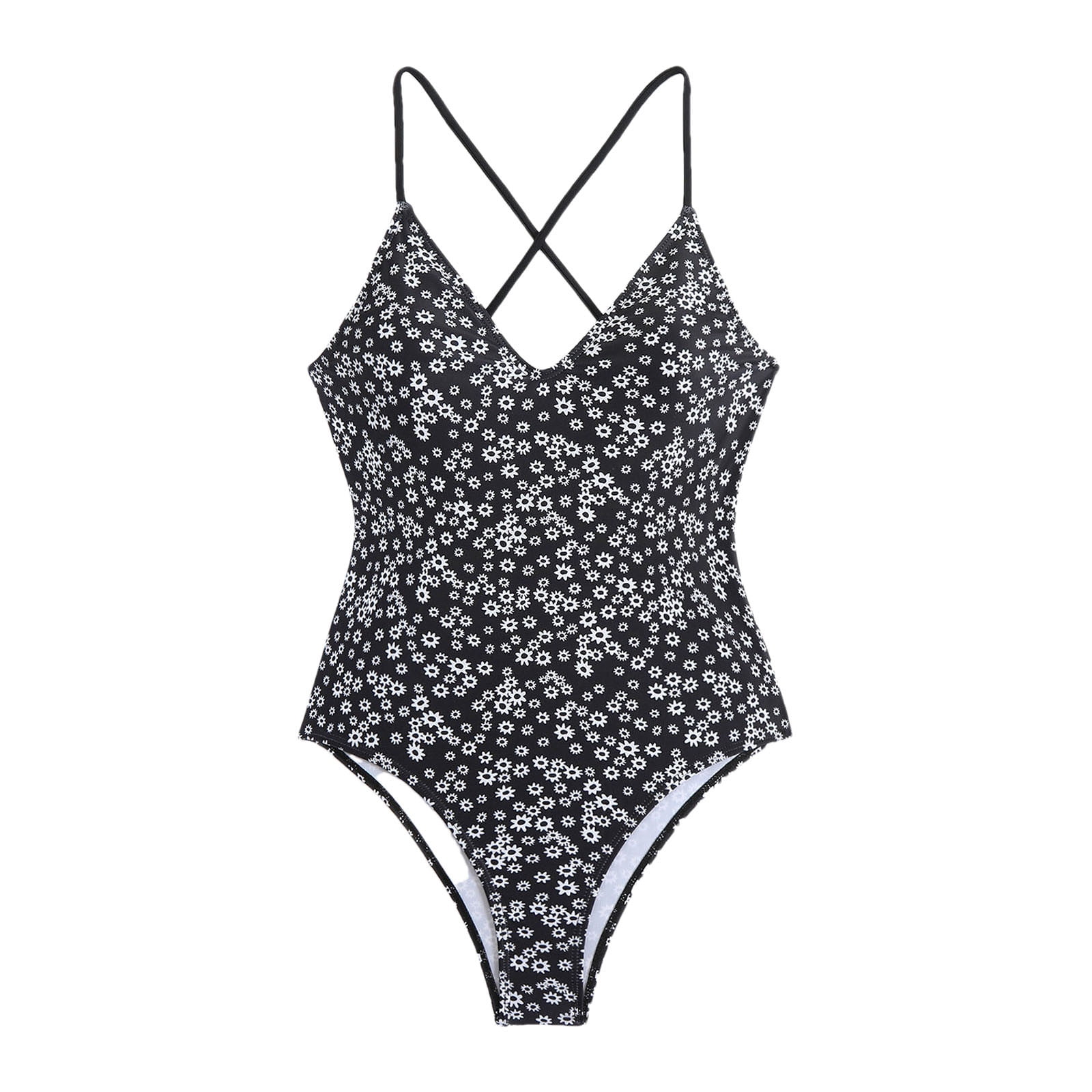 Zuesphe Swim Suits for Women 2025 One Piece Tummy Control Womens ...