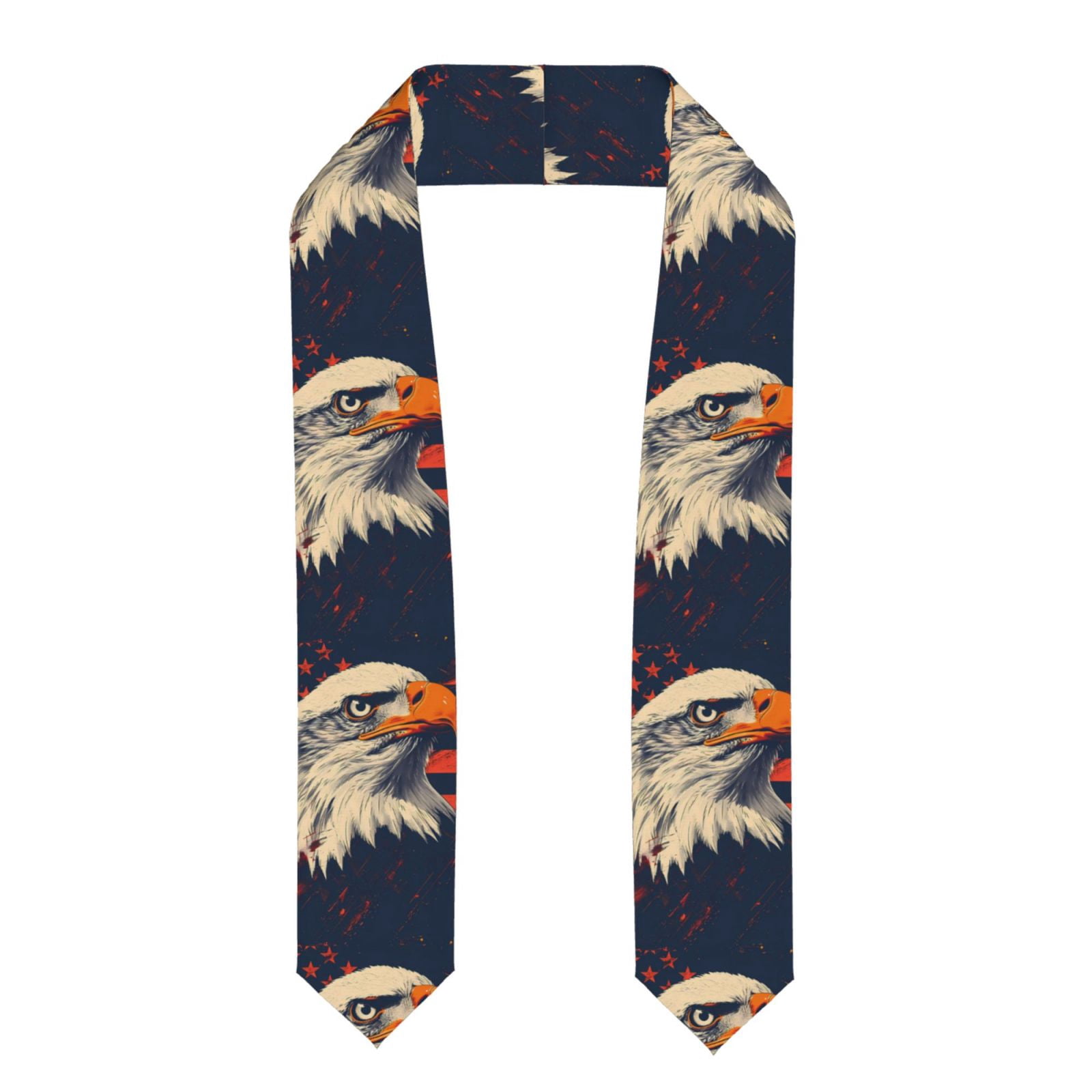 Zufioo American Bald Eagle A Print Graduation Shawl Ribbon, Graduation ...