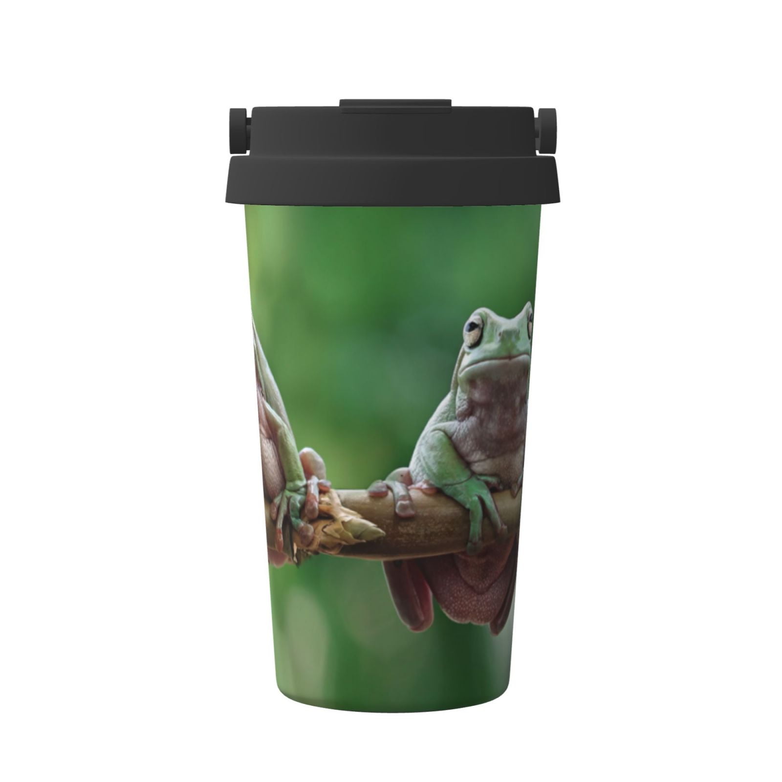 Zufioo Australian White Tree Frog Sitting on Branch Print Portable ...