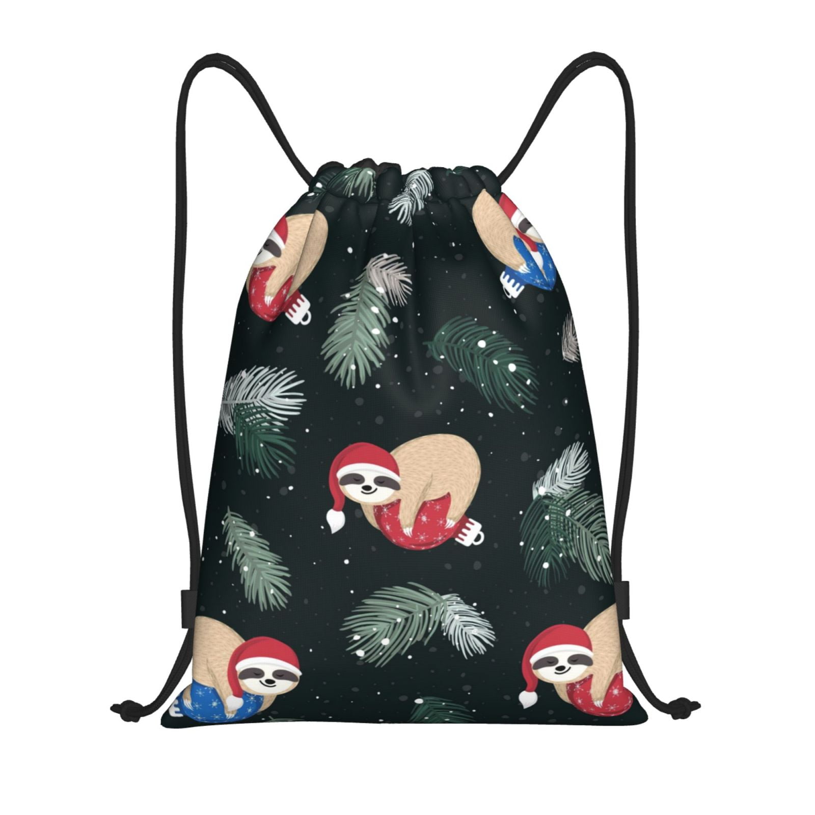 Zufioo Baby Sloths Sleeping Sports Cinch Sack Gym String Bags Machine ...