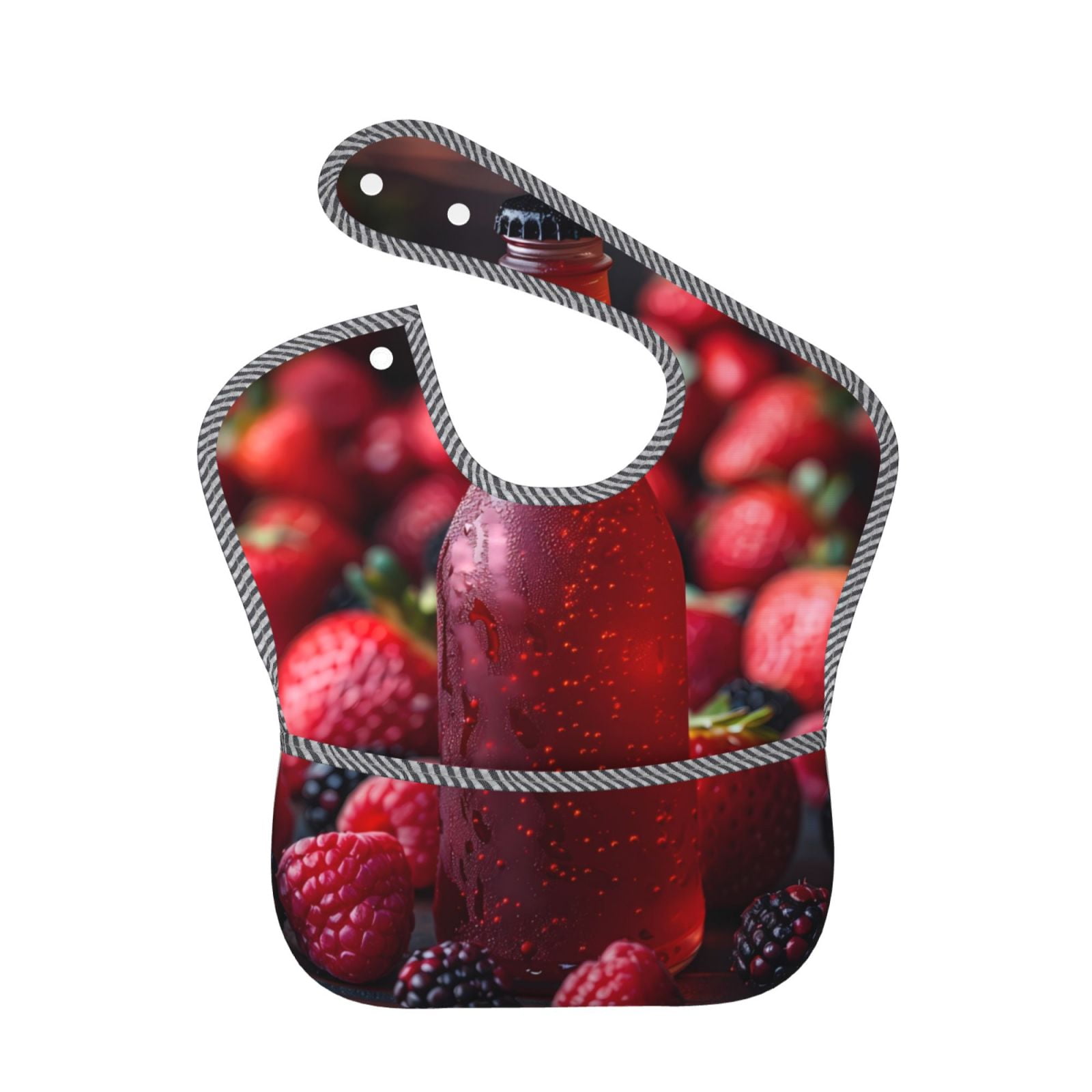 Zufioo Berry Infused Refreshment Print Toddler Adjustable Waterproof ...