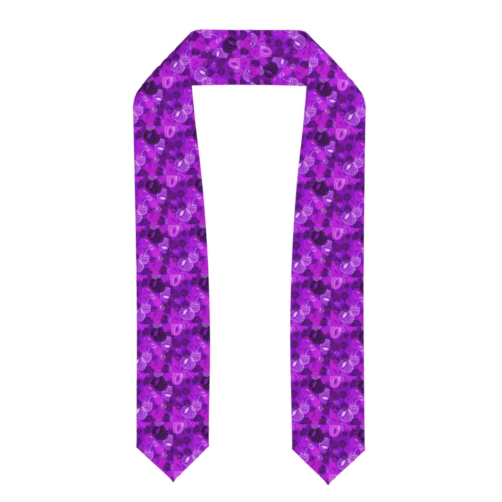 Zufioo Berry Raspberry Print Graduation Shawl Ribbon, Graduation Ribbon ...