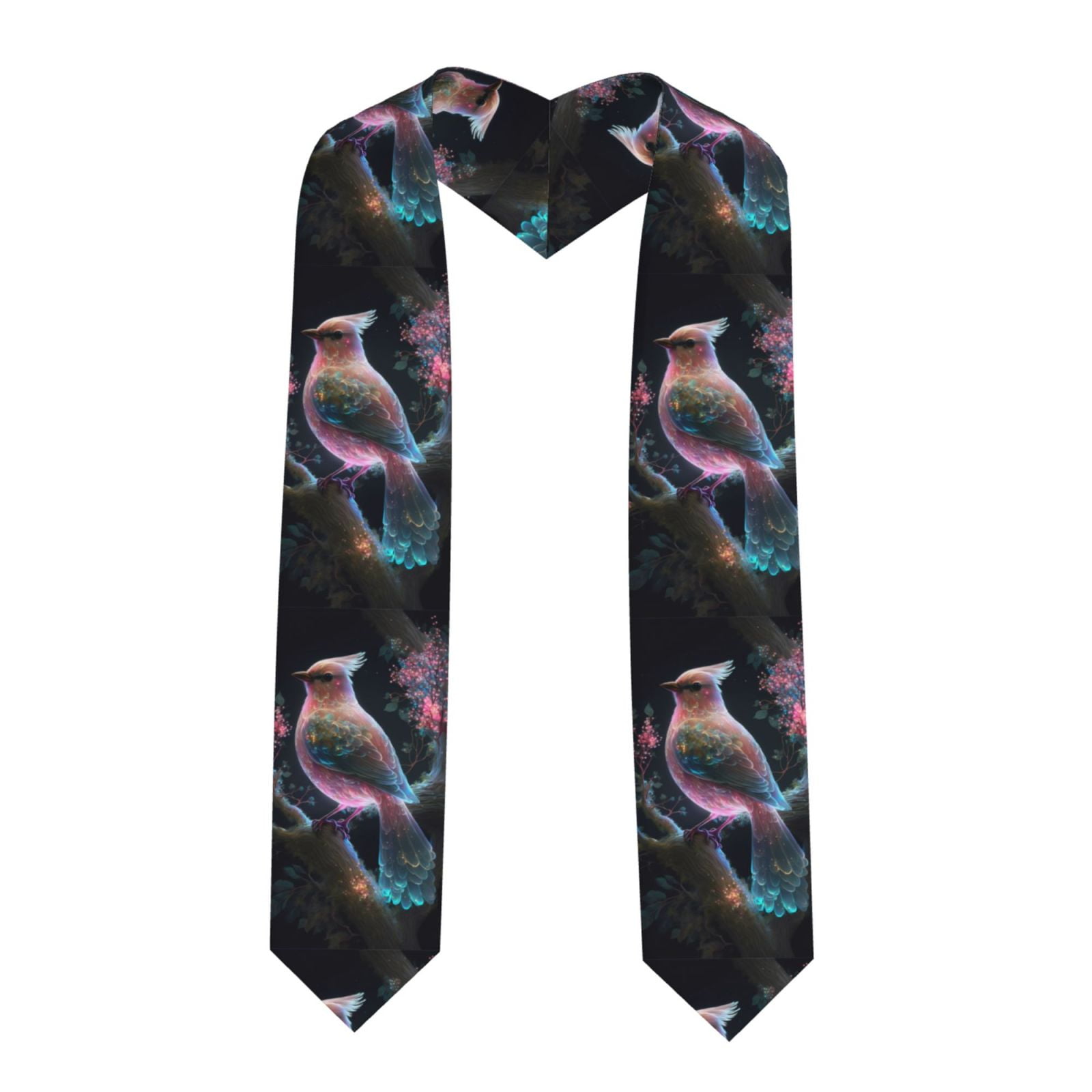 Zufioo Bird 3 Print Graduation Shawl Ribbon, Graduation Ribbon for Male ...