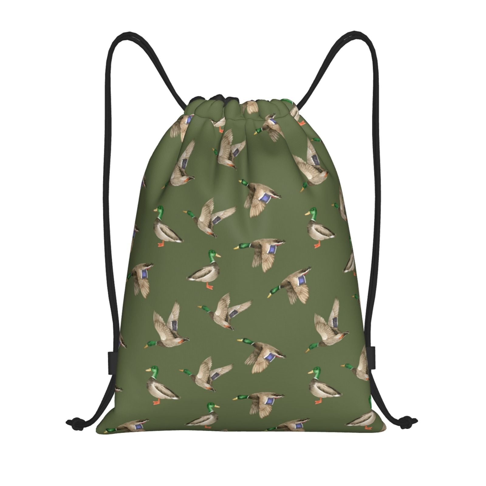 Zufioo Birds Wild Ducks Sports Cinch Sack Gym String Bags Machine ...