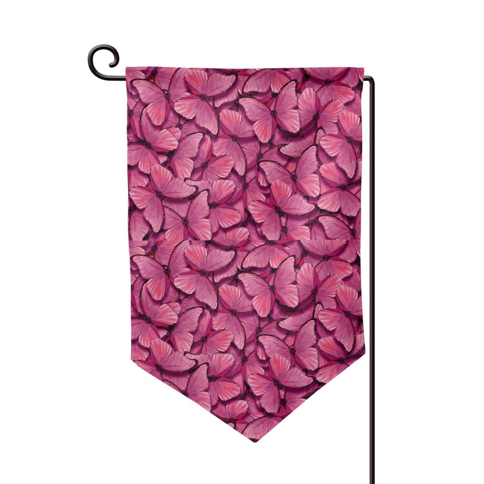 Zufioo Butterfly Print Garden Decoration Flags, Sun-resistant and ...