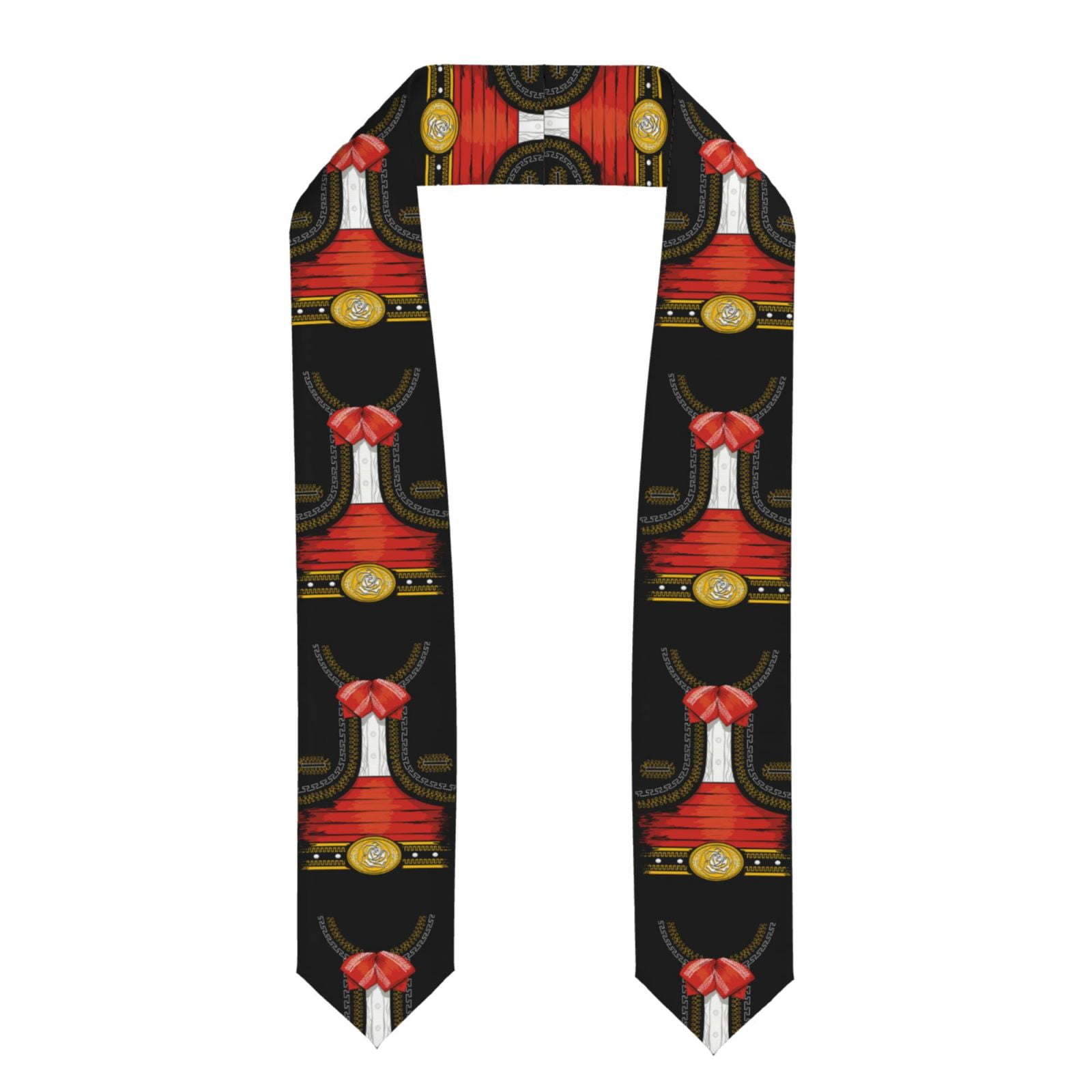 Zufioo CHARRO SUIT Print Graduation Shawl Ribbon, Graduation Ribbon for ...