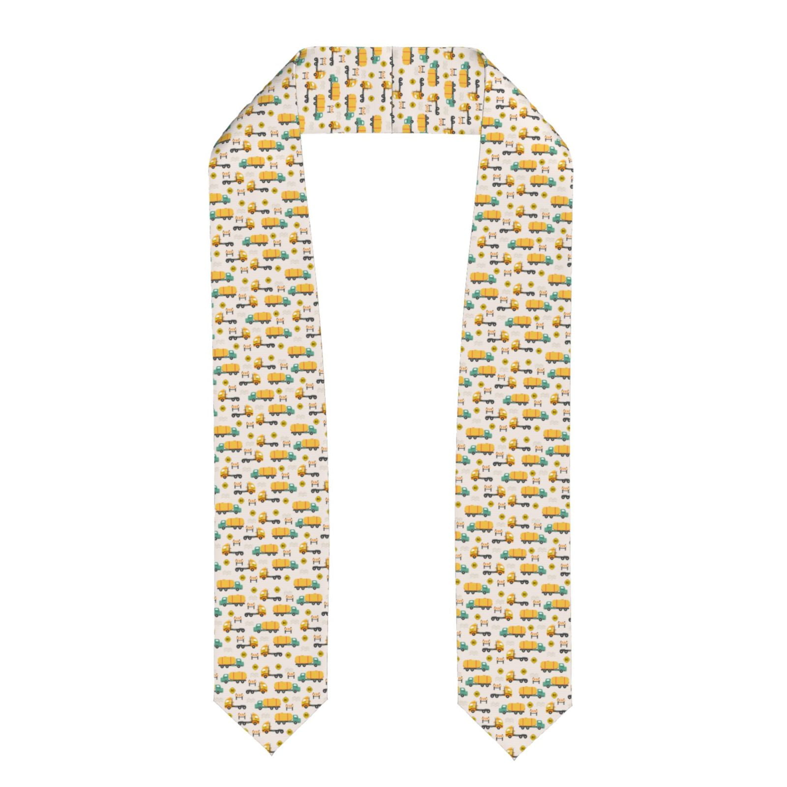 Zufioo Cars Print Graduation Shawl Ribbon, Graduation Ribbon for Male ...