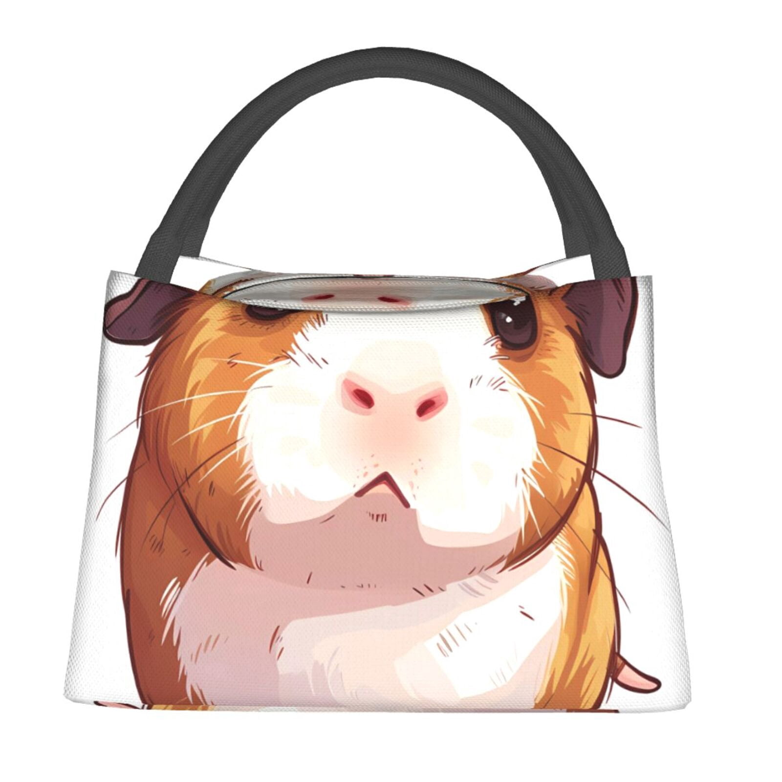 Zufioo Cartoon Guinea Pig Insulated Reusable Grocery Bags,Cooler Bag ...