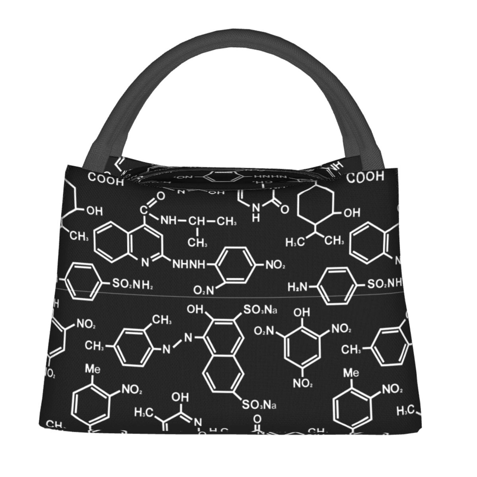 Zufioo Chemistry Formulas 1 Insulated Reusable Grocery Bags,Cooler Bag ...