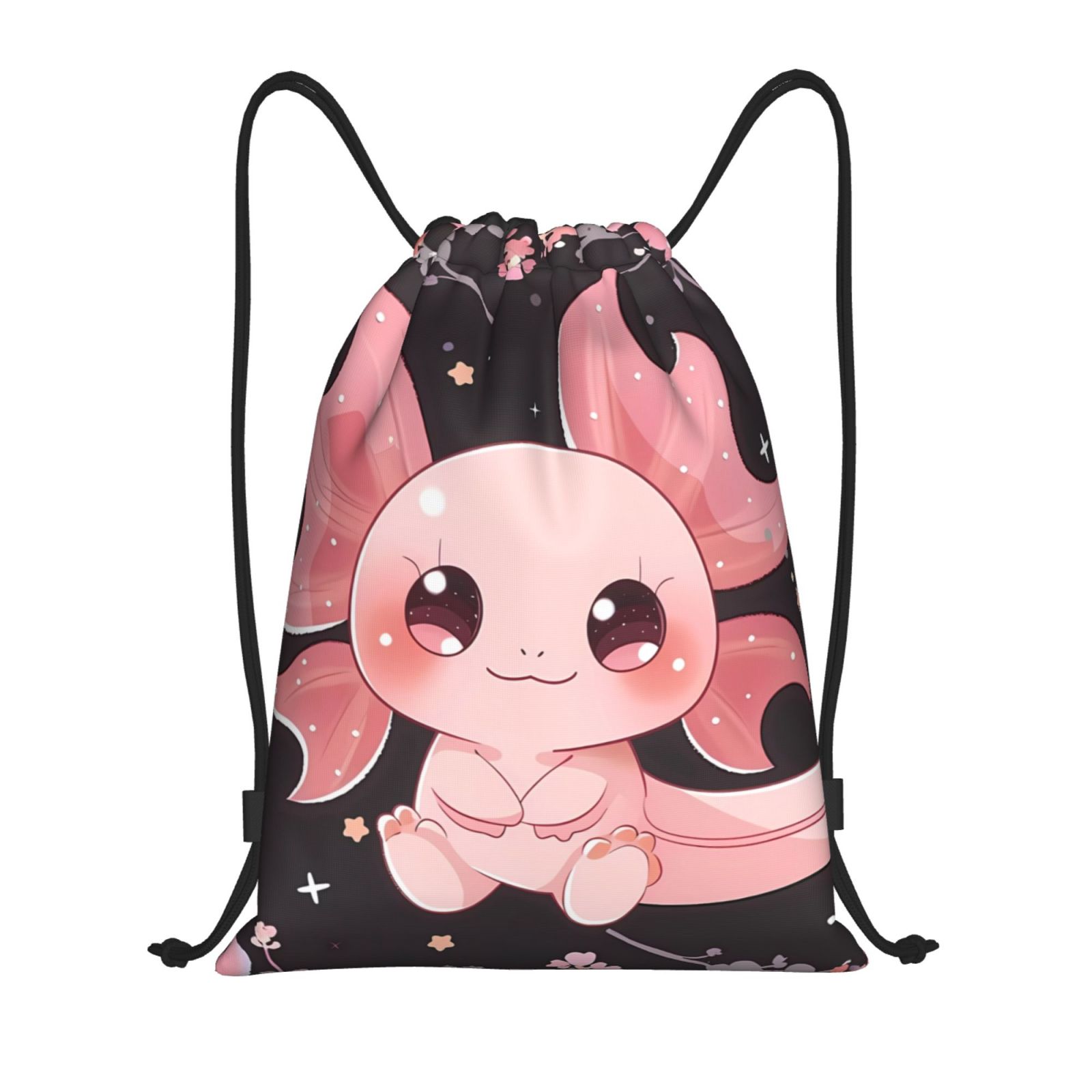 Zufioo Chibi Axolotl Sakura Fantasy Sports Cinch Sack Gym String Bags ...