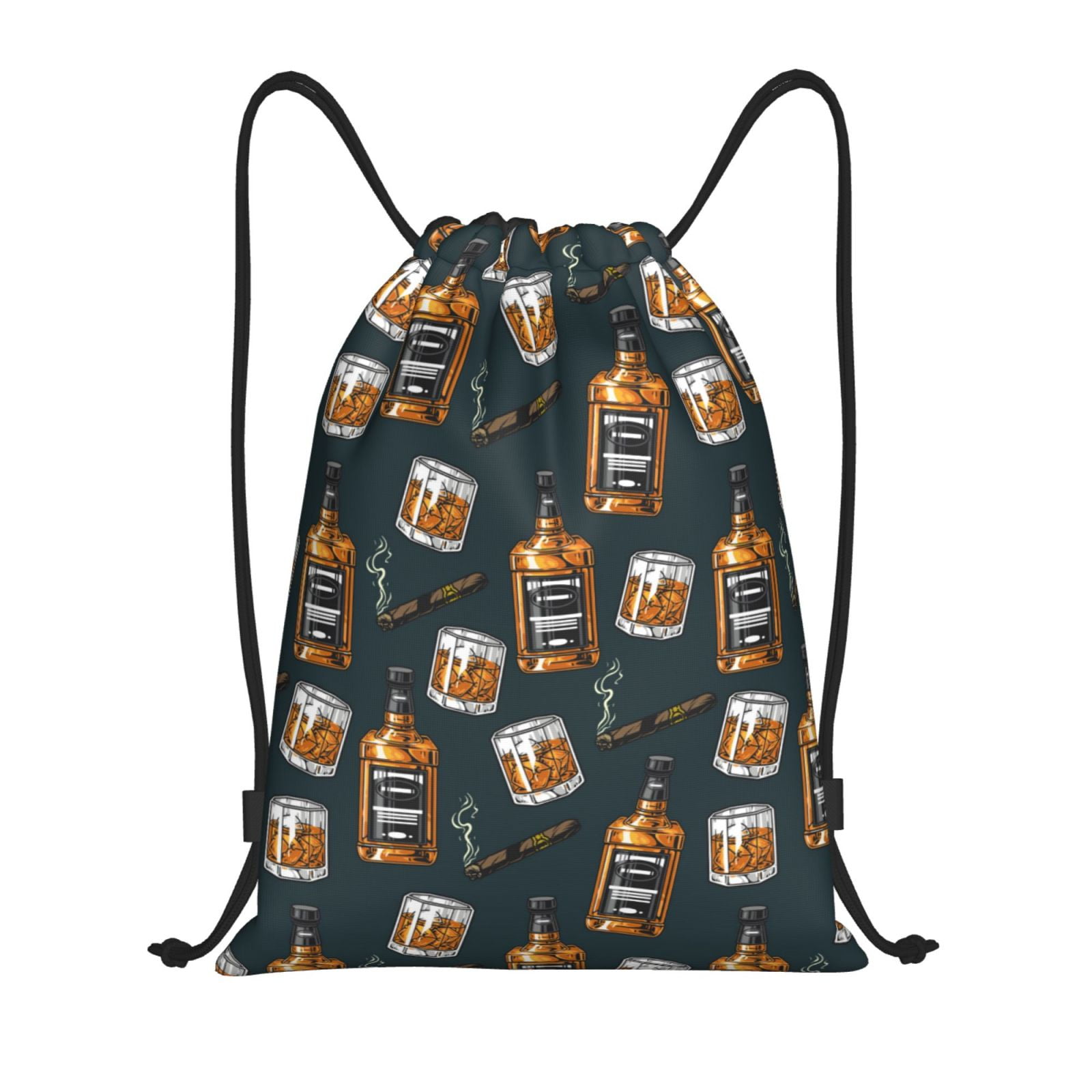 Zufioo Cigar Sports Cinch Sack Gym String Bags Machine Washable Heavy ...