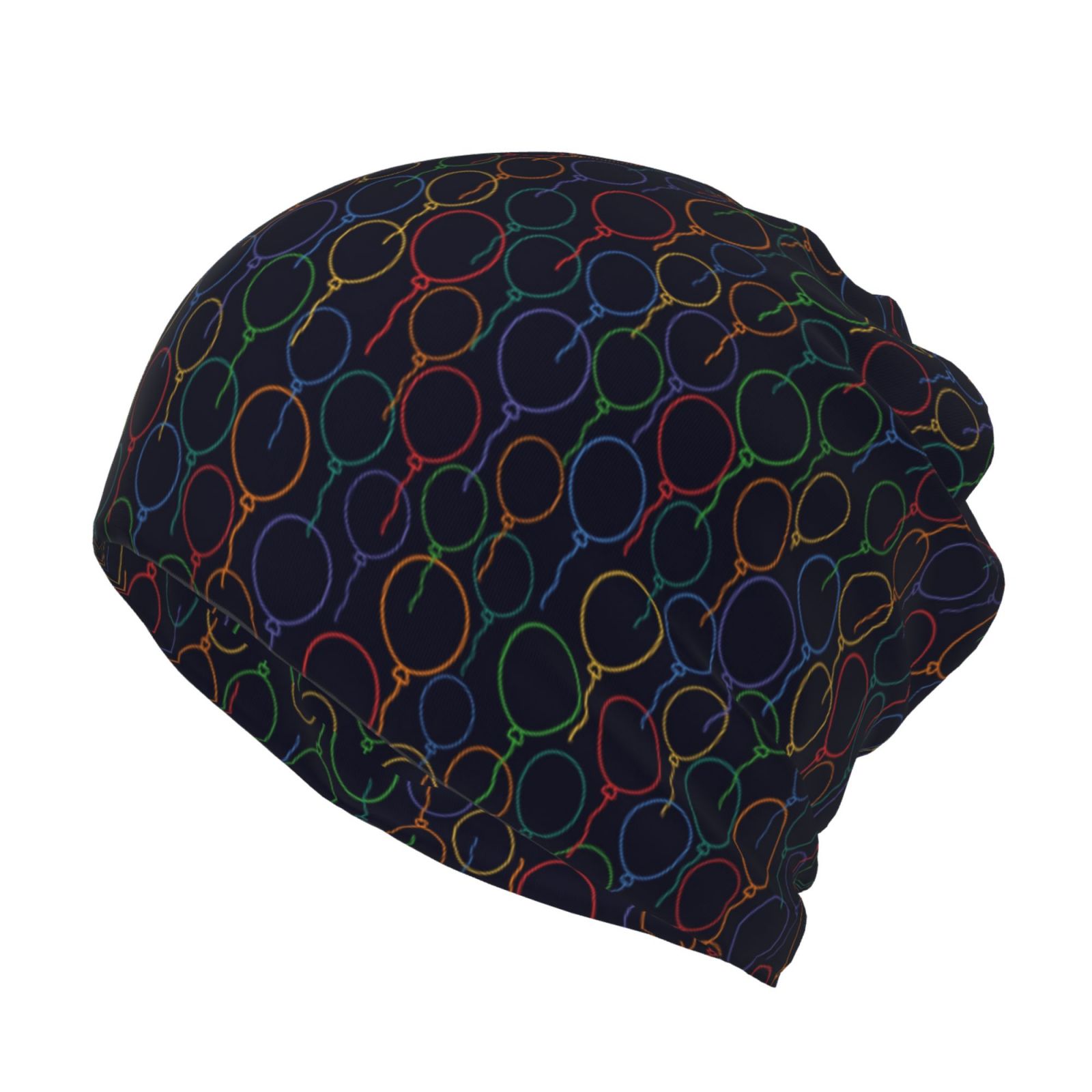 Zufioo Colorful Balloons Beanie Hats for Men and Women Slouchy Daily ...