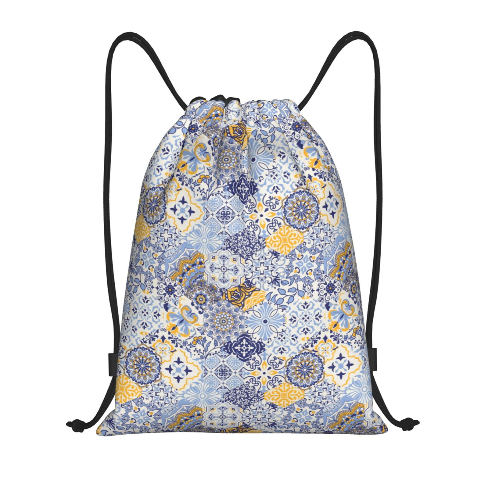 Zufioo Colorful Mandalas Sports Cinch Sack Gym String Bags Machine ...