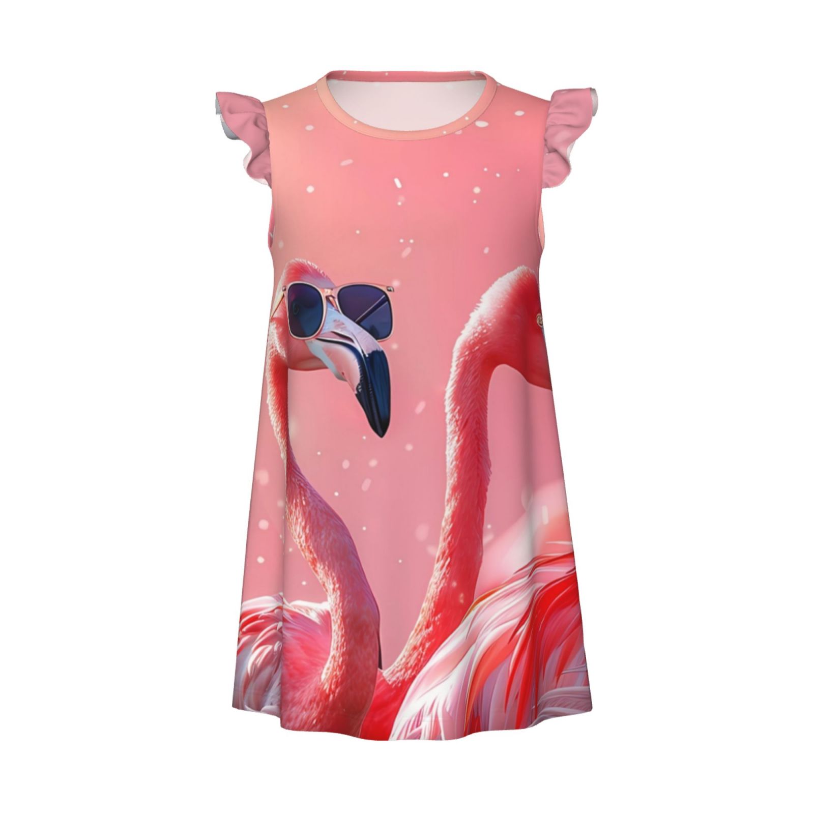 Zufioo Cool Flamingos Sunglasses Scene Girls Nightgowns Toddler Girl ...
