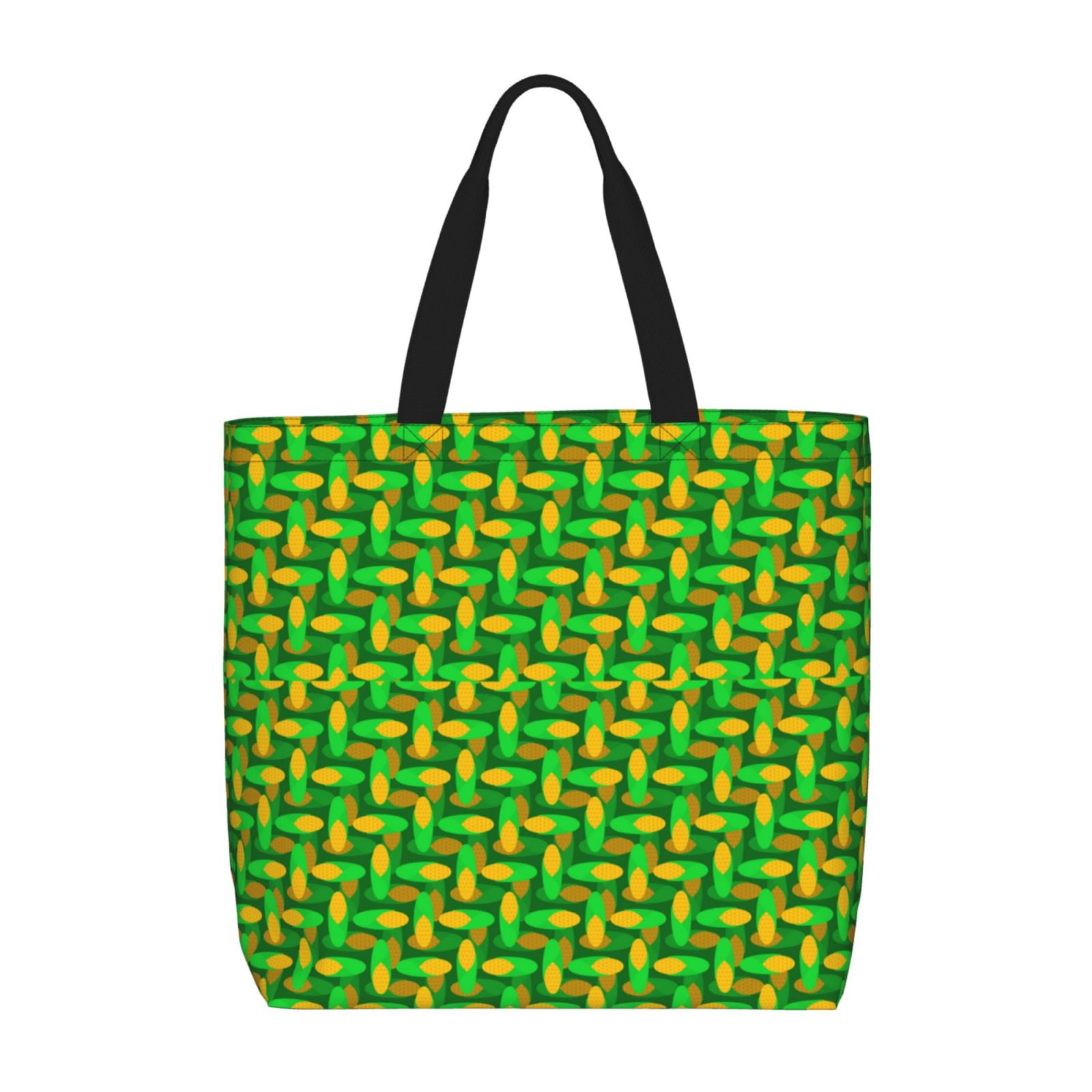 Zufioo Corn 4 Print Large Capacity Single Shoulder Convenient Bag, 19 ...