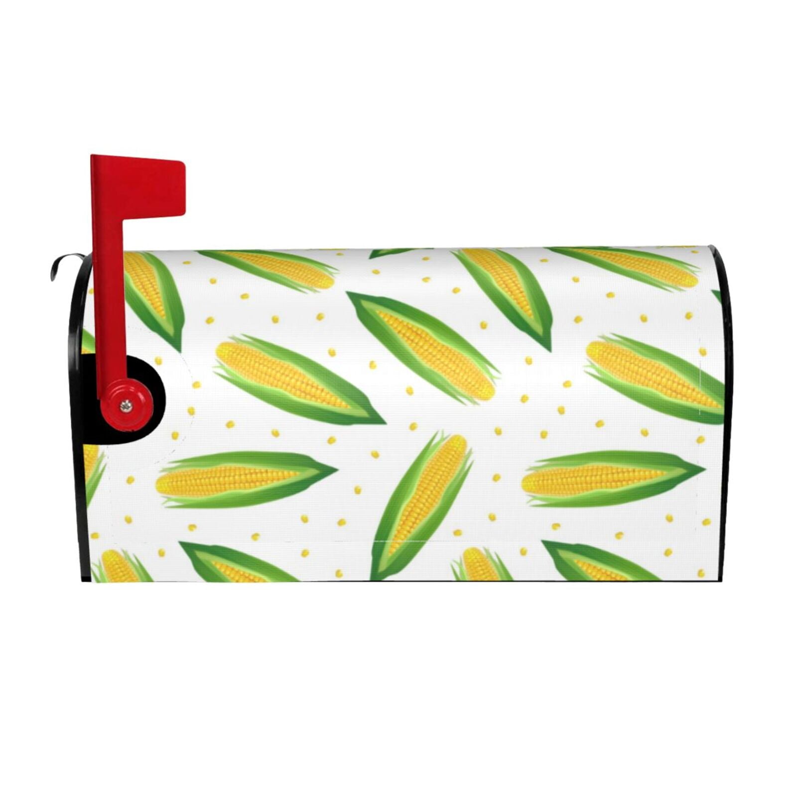Zufioo Corns Print Magnetic Mailbox Protective Cover, Suitable for Home ...