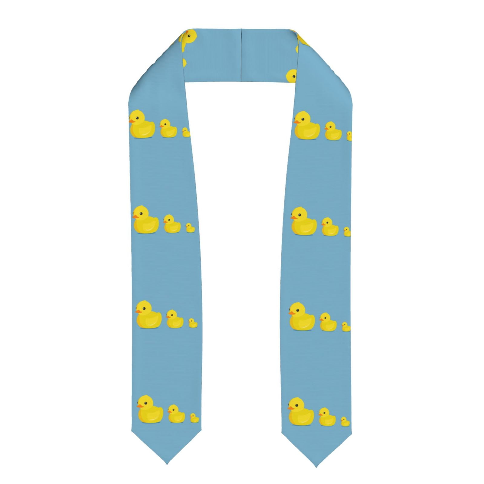 Zufioo Cute Ducky Print Graduation Shawl Ribbon, Graduation Ribbon for ...