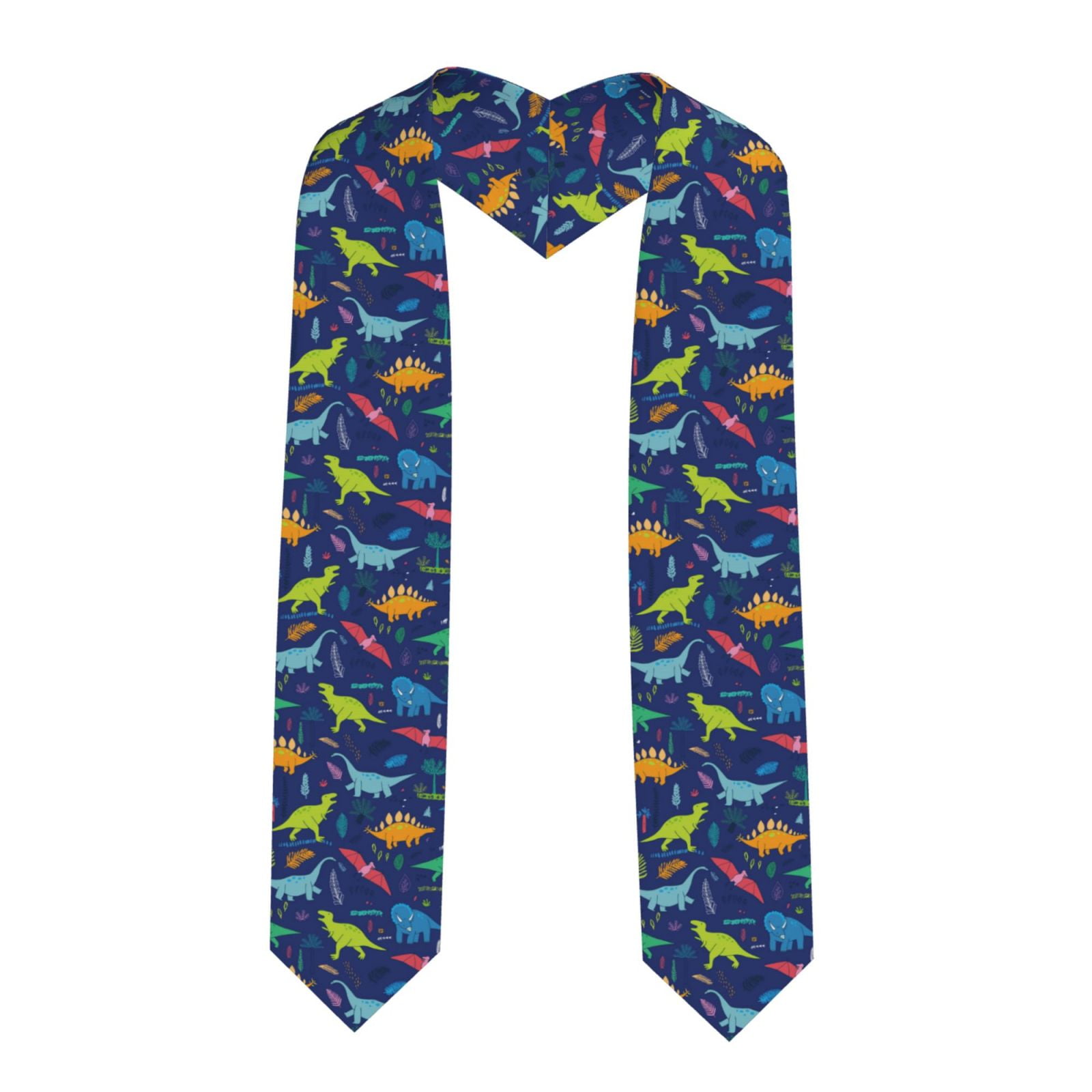 Zufioo Dinosaurs Print Graduation Shawl Ribbon, Graduation Ribbon for ...