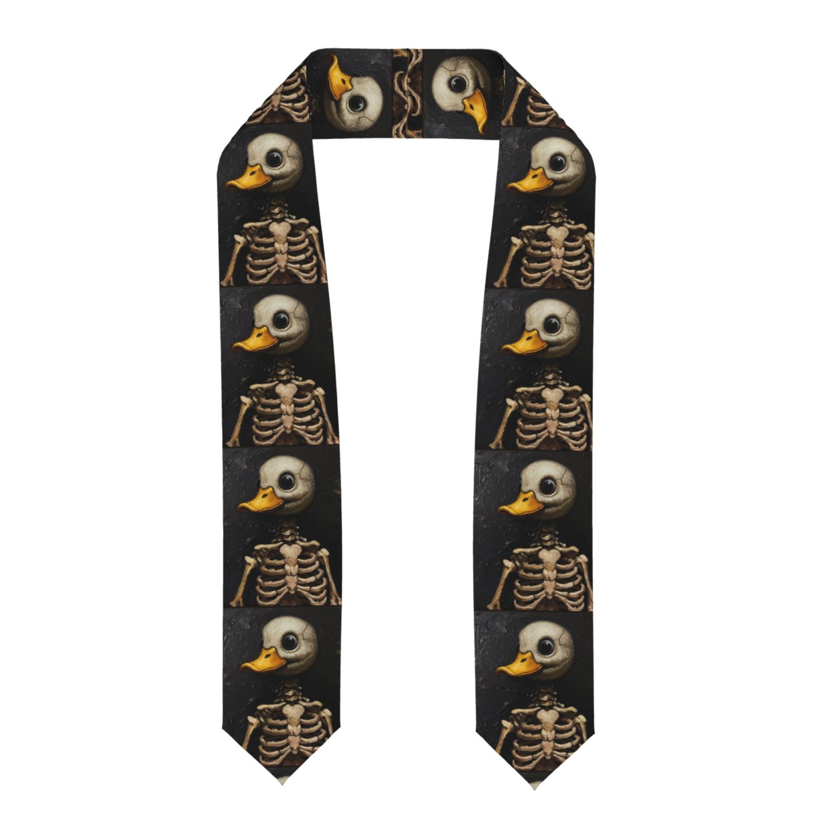 Zufioo Duck Bones Print Graduation Shawl Ribbon, Graduation Ribbon for ...