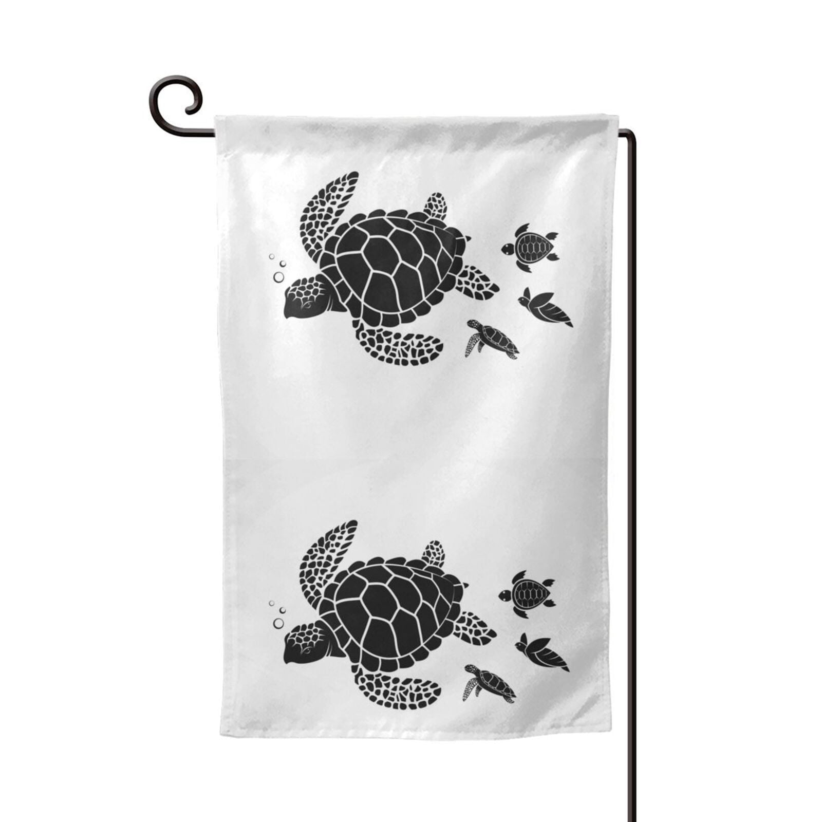 Zufioo Family Of Sea Turtles Print Garden Decoration Flags, Sun ...