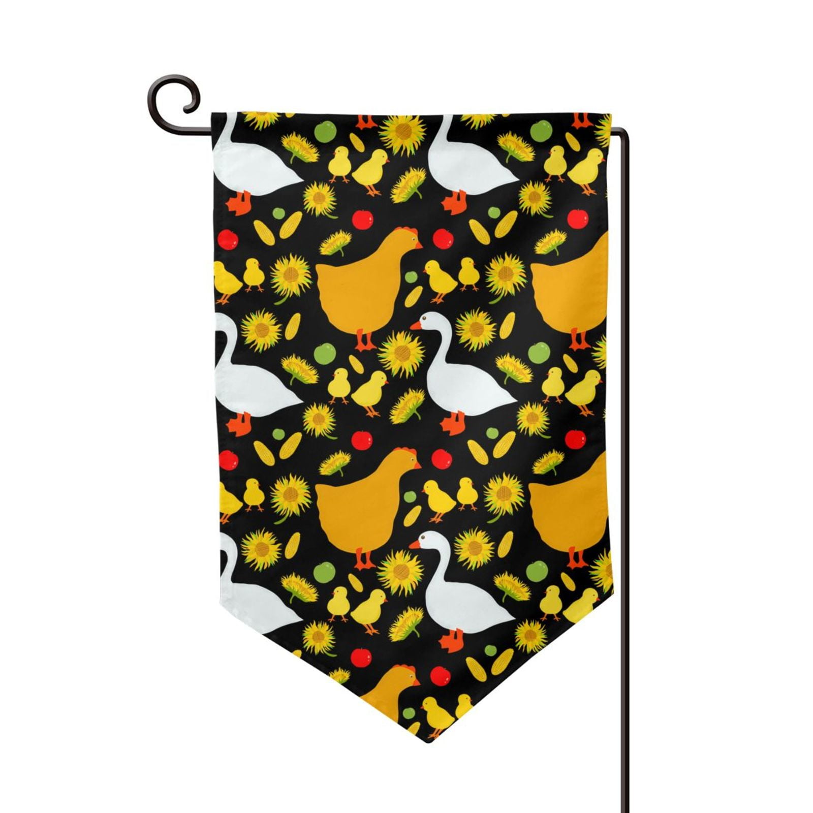 Zufioo Farm Goose Print Garden Decoration Flags, Sun-resistant and ...