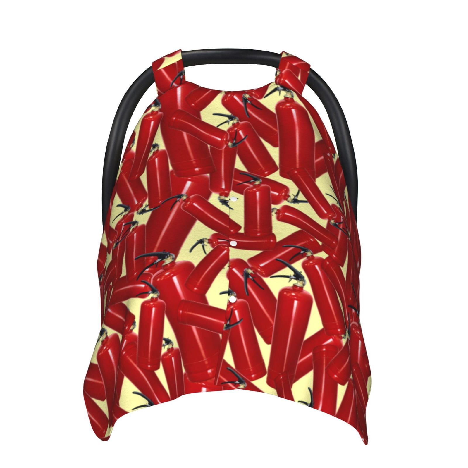 Zufioo Fire Extinguisher Print Baby Stroller Seat Nursing Cover, Baby ...
