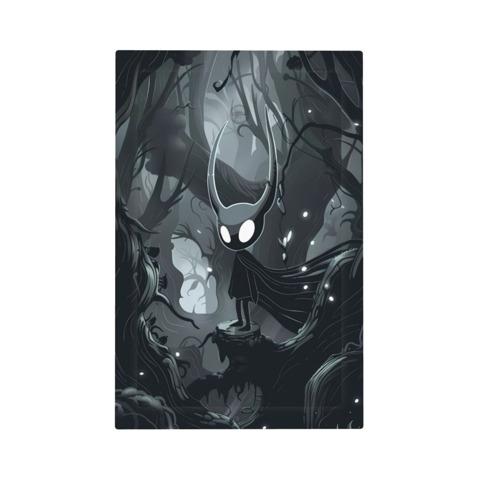 Zufioo Forest Black Ghost Warrior Print Switch Wall Plate, Dustproof and Heat-resistant ...