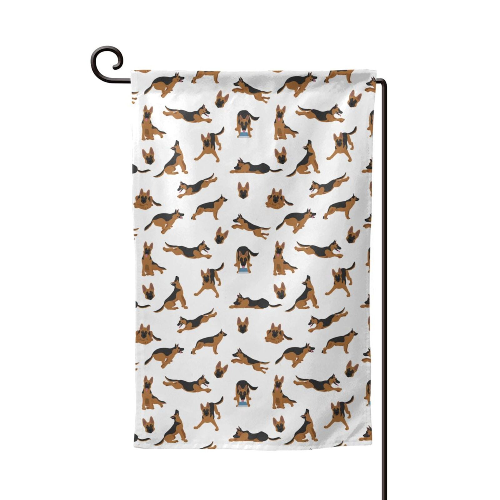 Zufioo German Shepherd Dog Print Garden Decoration Flags, Sun-resistant ...