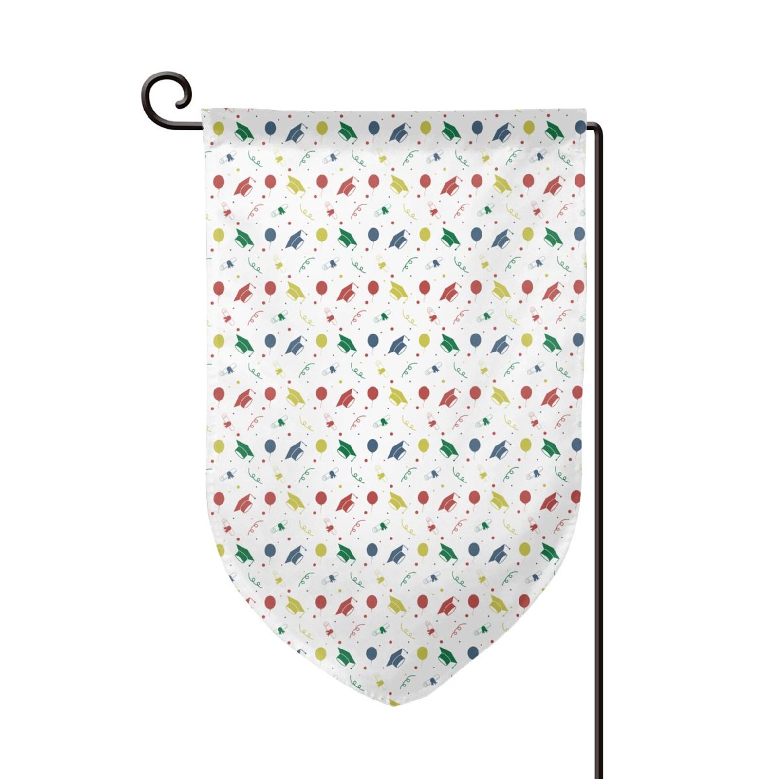 Zufioo Happy Graduation Print Garden Decoration Flags, Sun-resistant ...