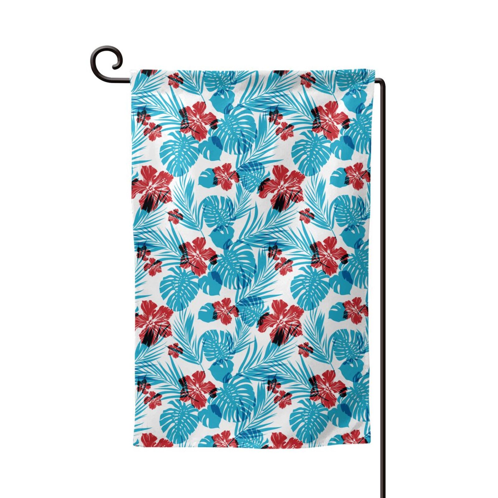 Zufioo Hawaiian Style Print Garden Decoration Flags, Sun-resistant and ...