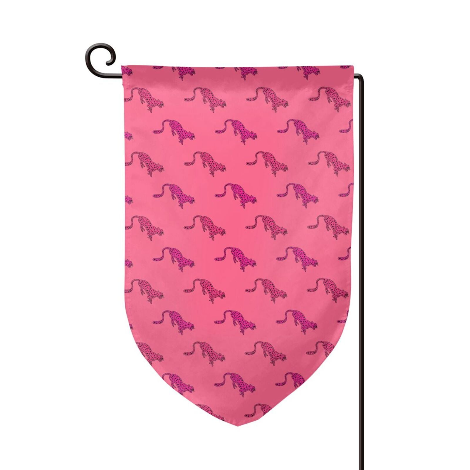 Zufioo Leopard Print Print Garden Decoration Flags, Sun-resistant and ...