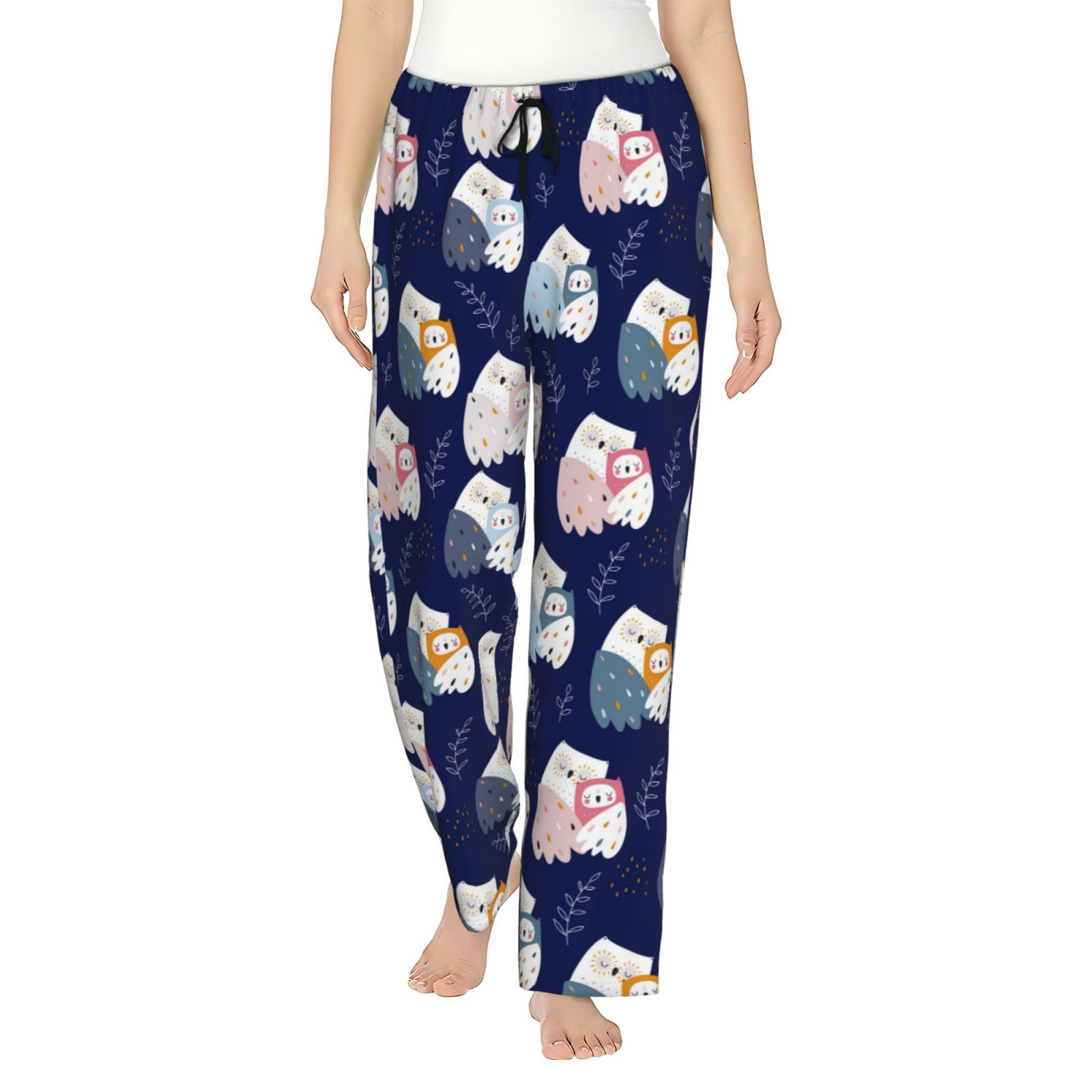Zufioo Mom And Baby Owls Women Pajama Pants Drawstring Pajama Pants ...