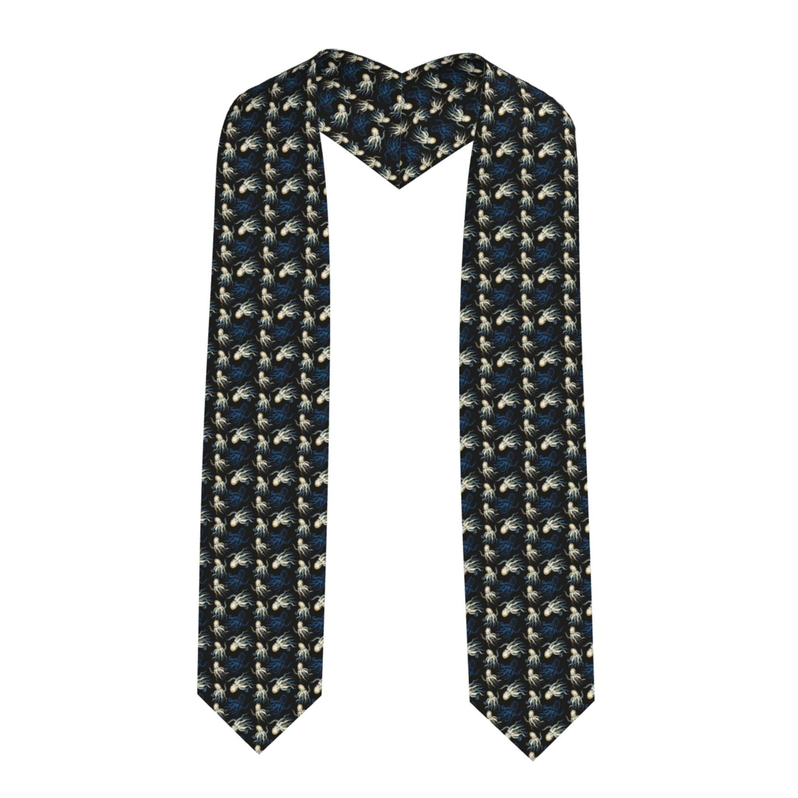 Zufioo Octopus 1 Print Graduation Shawl Ribbon, Graduation Ribbon for ...