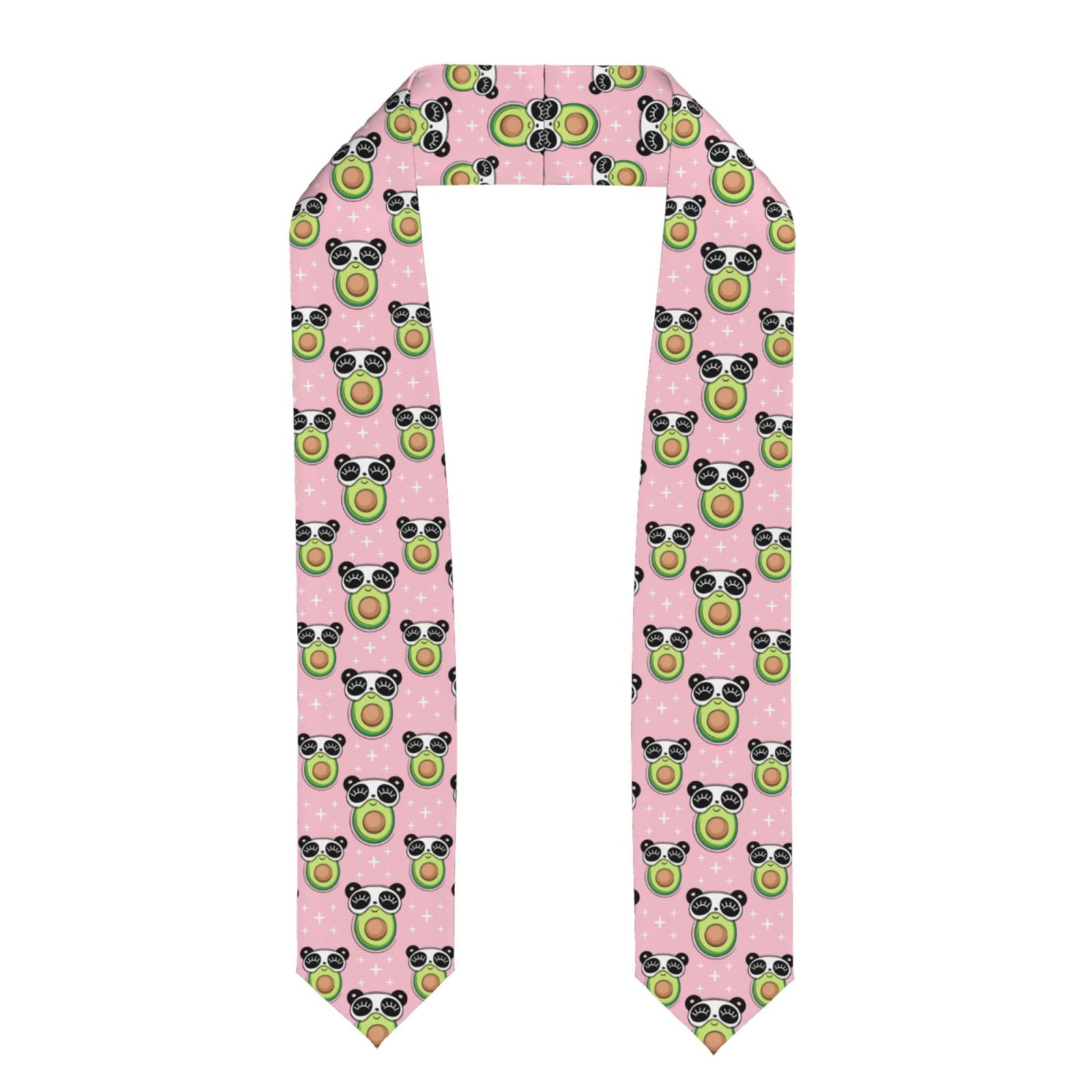 Zufioo Panda Avocado Print Graduation Shawl Ribbon, Graduation Ribbon ...
