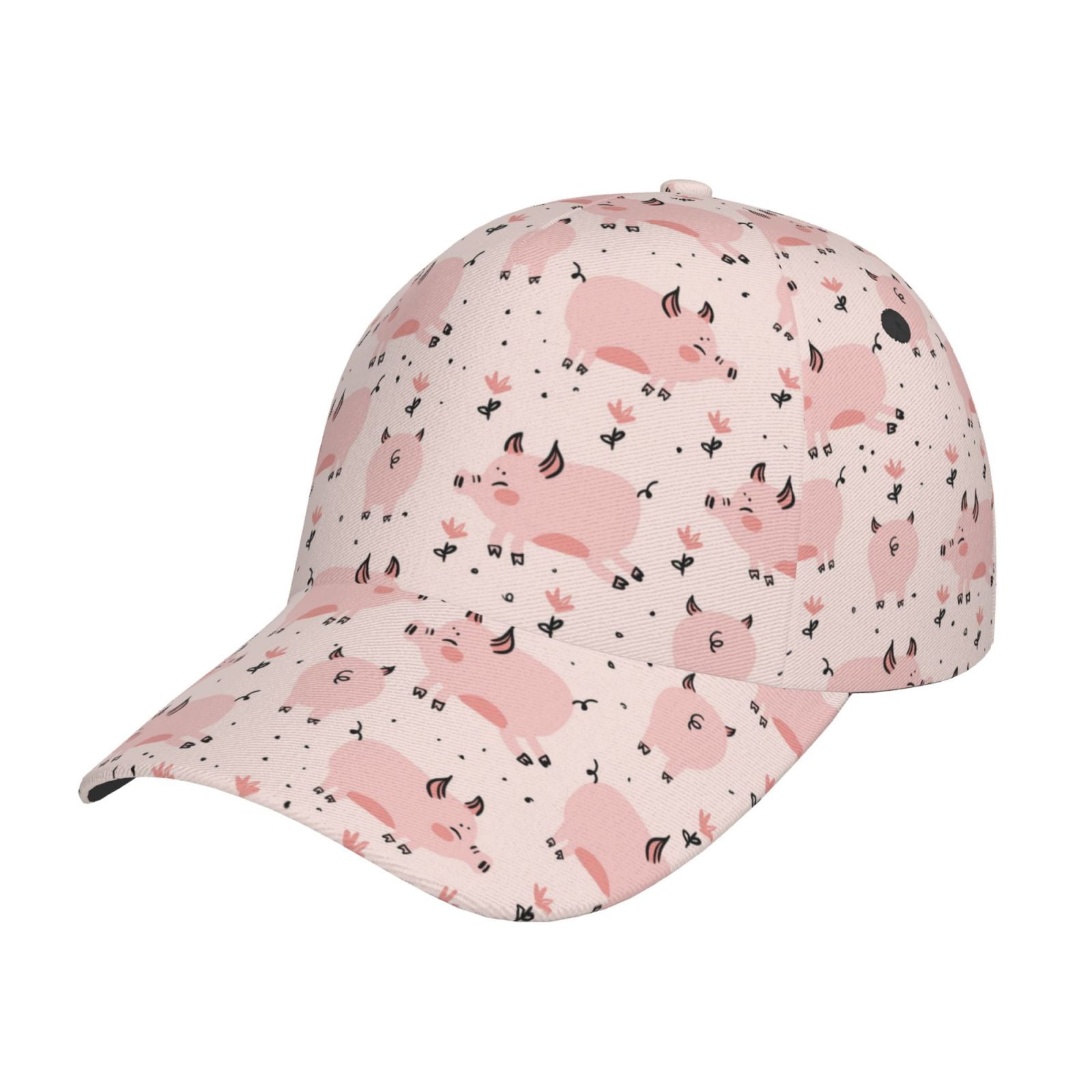 Zufioo Pig Baseball Cap Hats for Men and Women Golf Dad Hat Adjustable ...