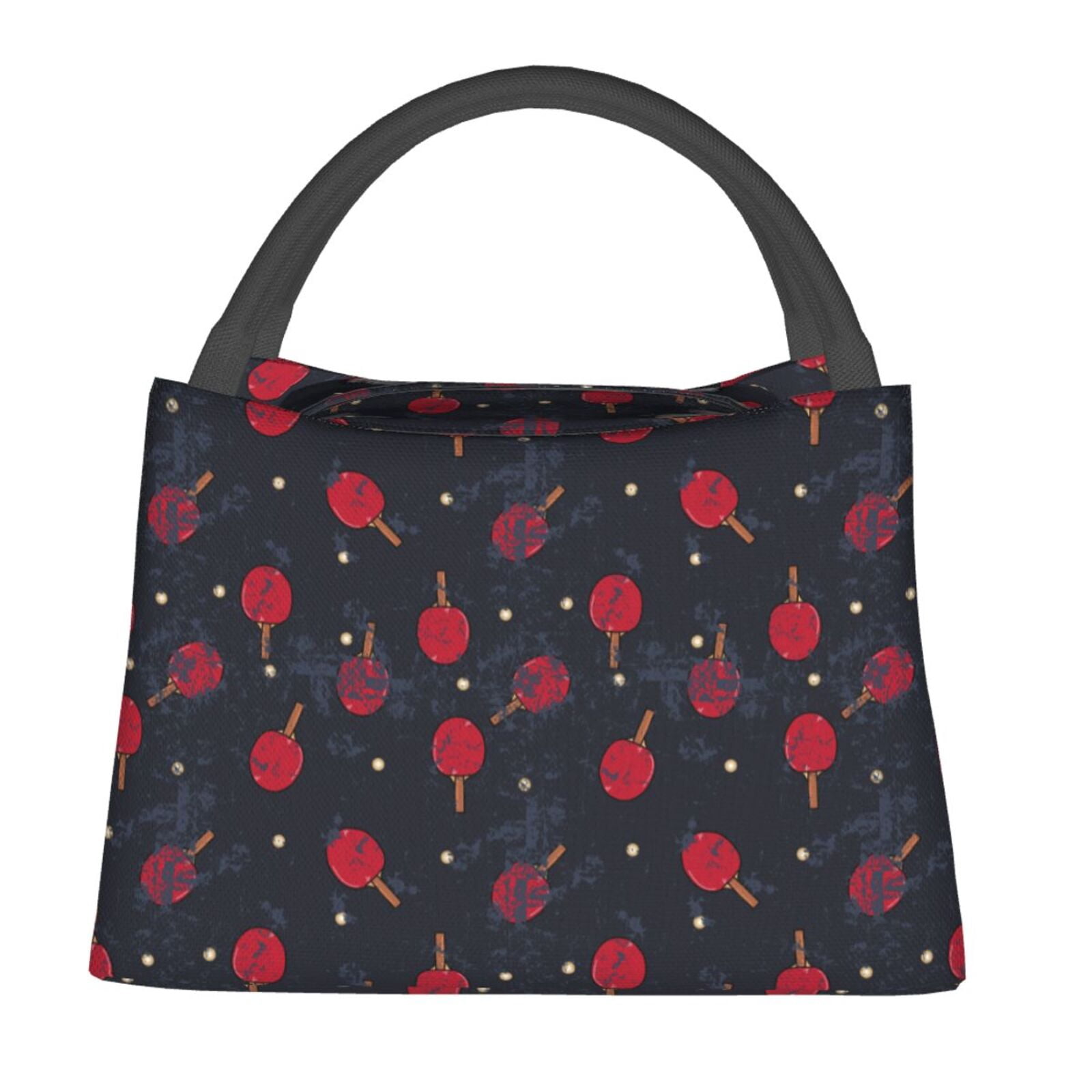 Zufioo Ping Pong Insulated Reusable Grocery Bags,Cooler Bag,Food ...