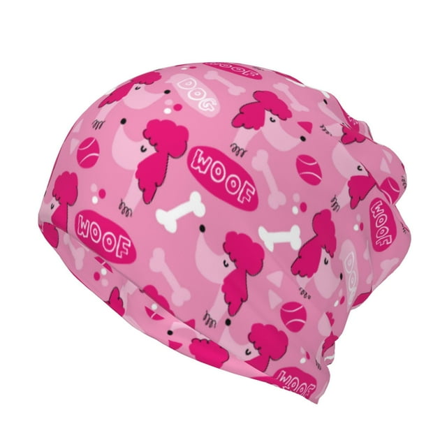 Zufioo Poodle Dog Beanie Hats for Men and Women Slouchy Daily Hat for ...