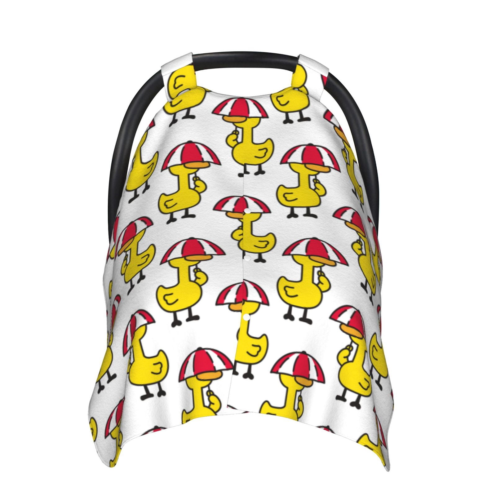 Zufioo Rubber Duck Chicken Bird Print Baby Stroller Seat Nursing Cover ...