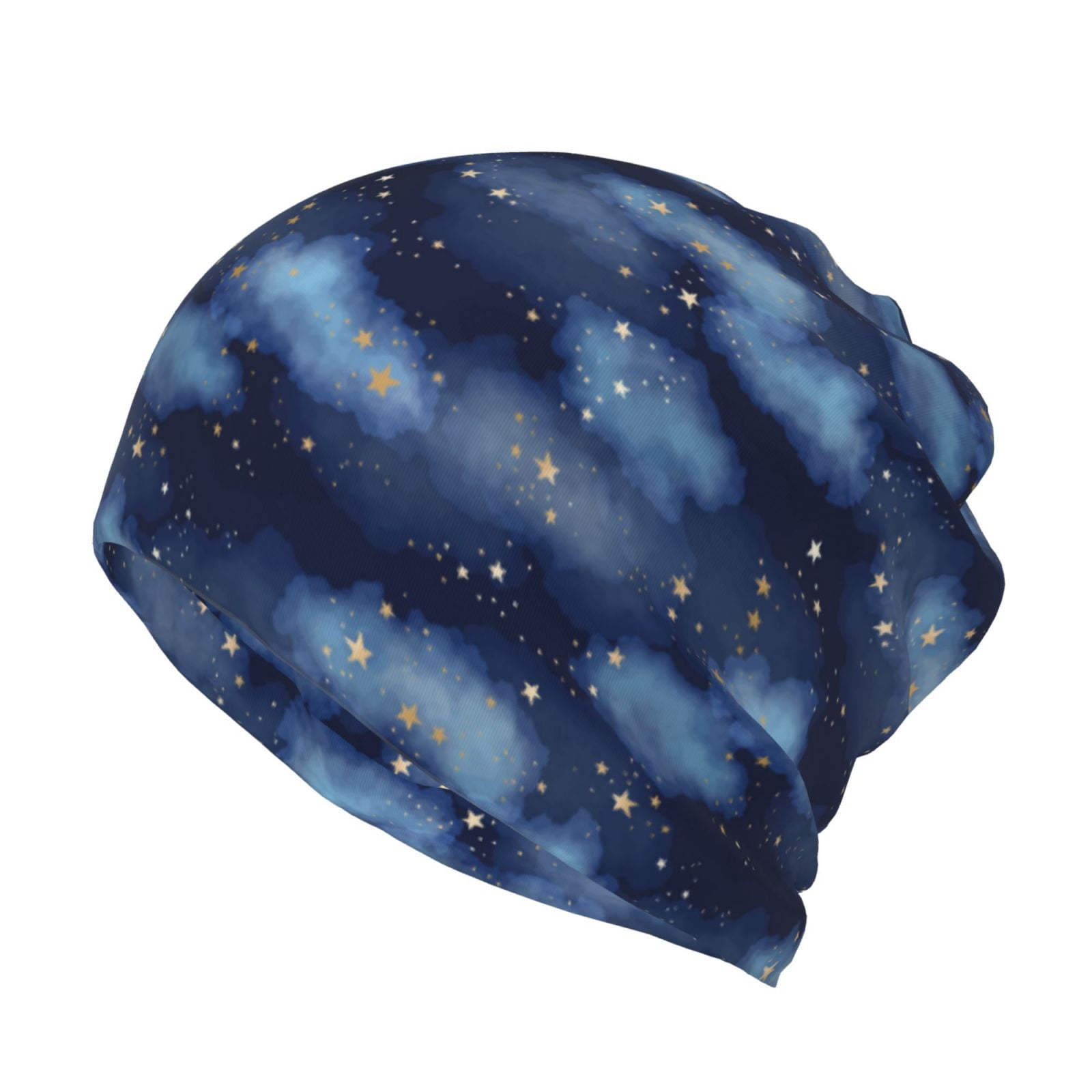 Zufioo Starry Sky Beanie Hats for Men and Women Slouchy Daily Hat for ...