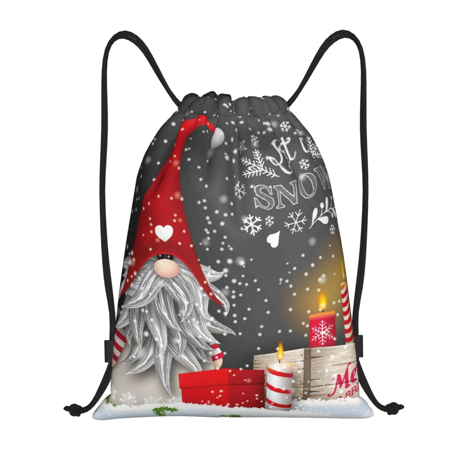 Zufioo Traditional Scandinavian Dwarf Sports Cinch Sack Gym String Bags ...