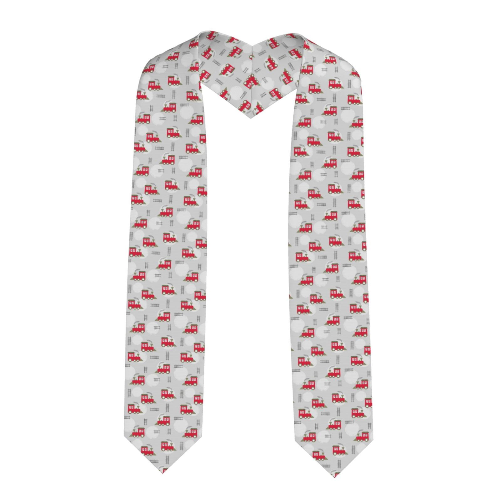 Zufioo Trains Print Graduation Shawl Ribbon, Graduation Ribbon for Male ...
