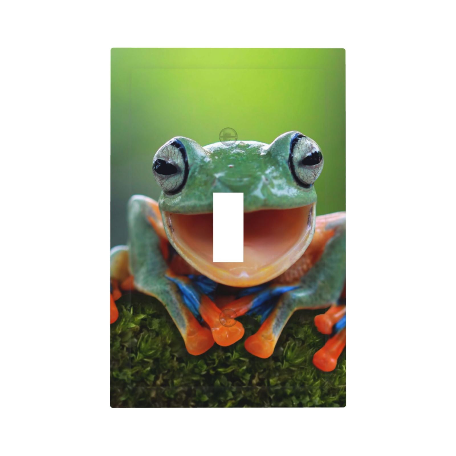 Zufioo Tree Frog Print Switch Wall Plate, Dustproof and Heat-resistant ...