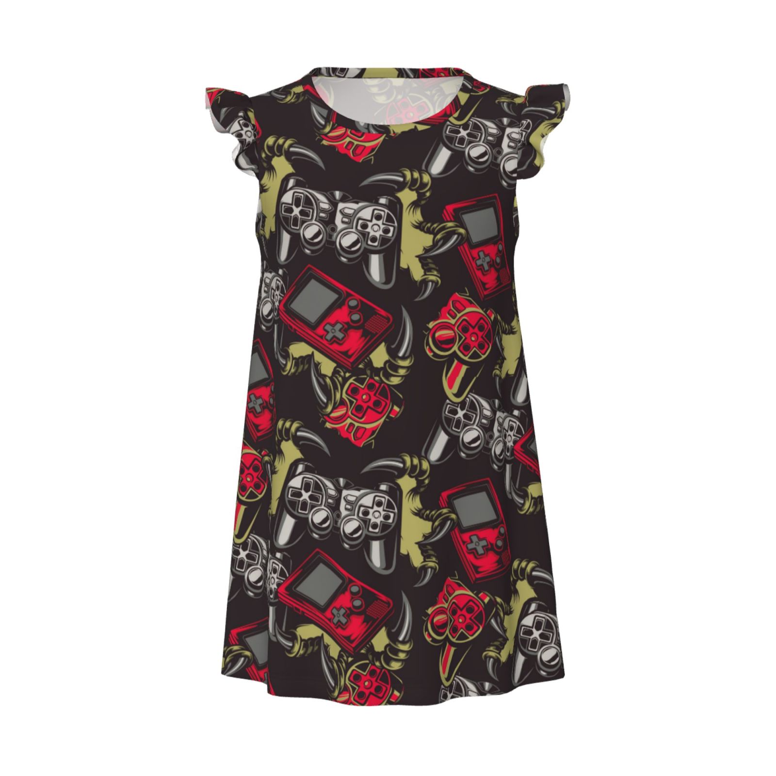 Zufioo Vintage Gaming Girls Nightgowns Toddler Girl Pajamas Soft & Cute ...