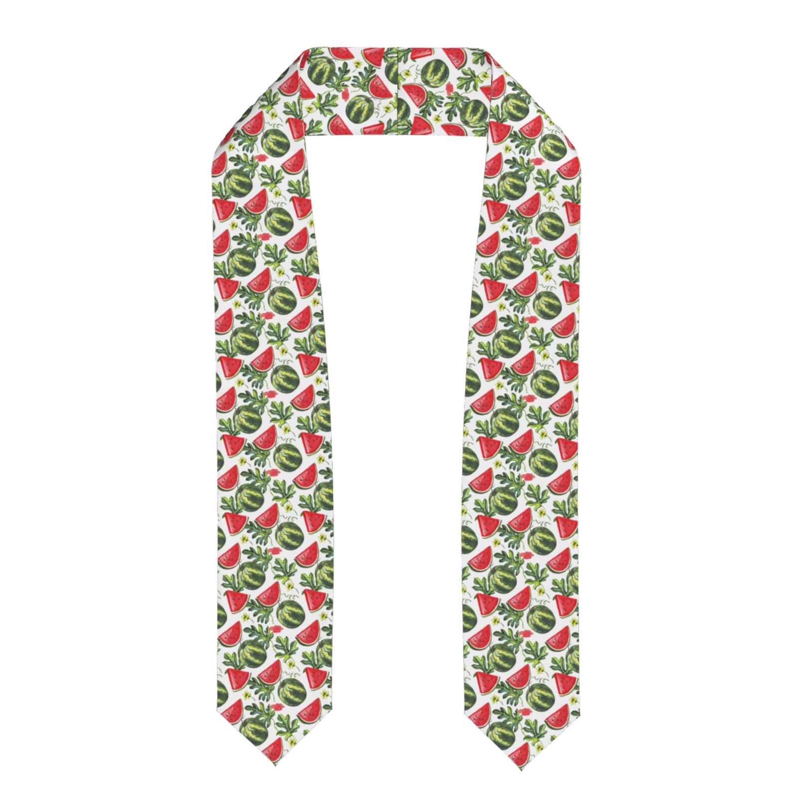 Zufioo Watermelons Print Graduation Shawl Ribbon, Graduation Ribbon for ...
