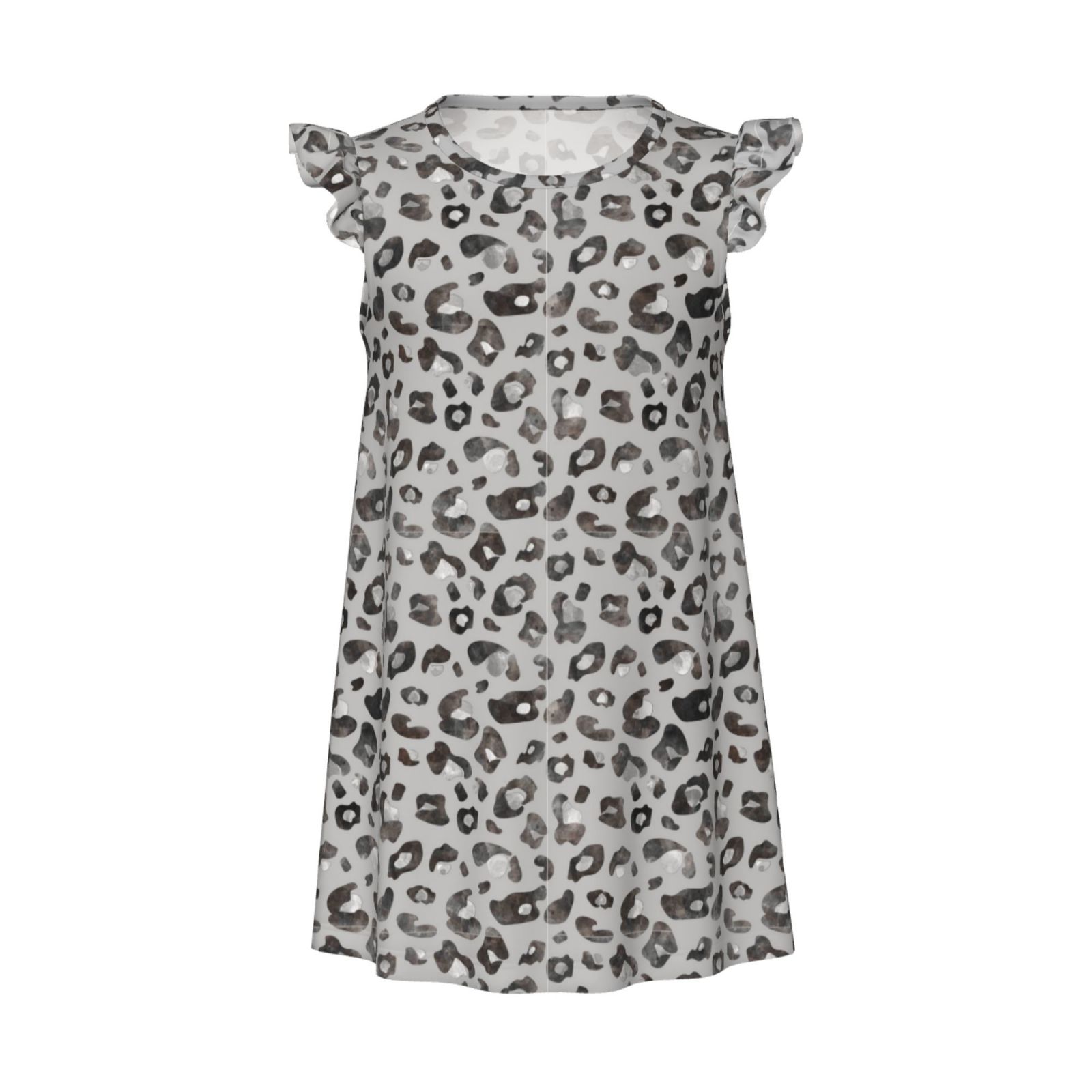 Zufioo Wild Animal Leopard Print Girls Nightgowns Toddler Girl Pajamas ...